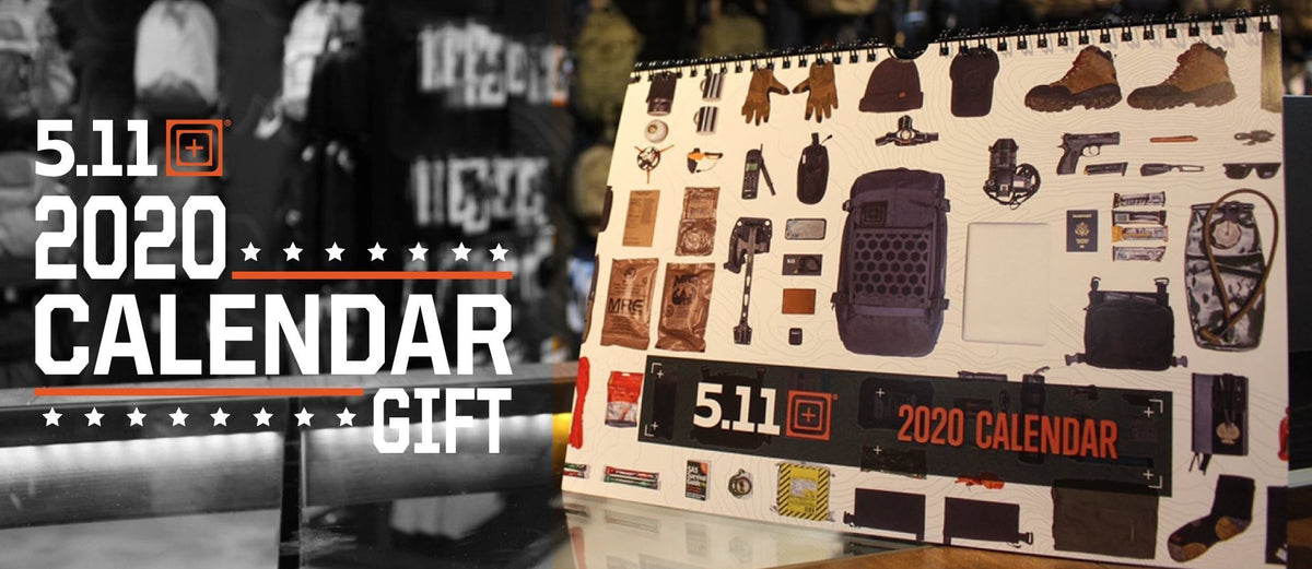 2020 Calendar Gift – 5.11 Tactical Japan