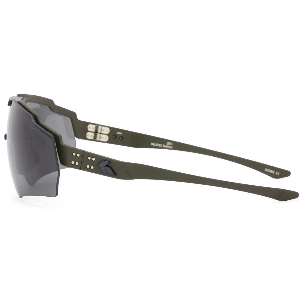 BLASTSHIELD - CERAKOTE OD GREEN / SMOKE UV ANSIz87.1+/MILSPEC Ballisti ...